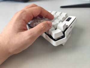Teclado ergonômico dividido do Brasil - Tergo Teclados